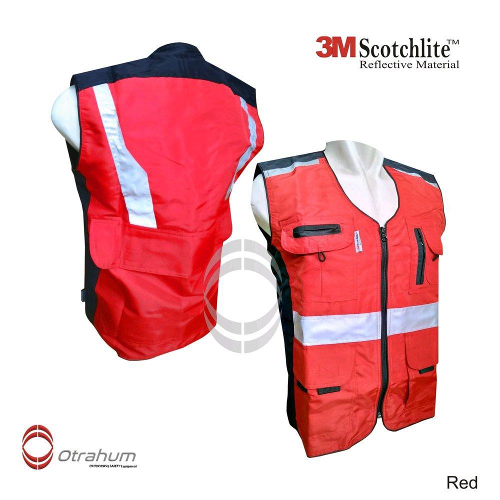 Jual Rompi Kerja Parasut Safety Vest K3 Reflector Scotlight 3M Security ...