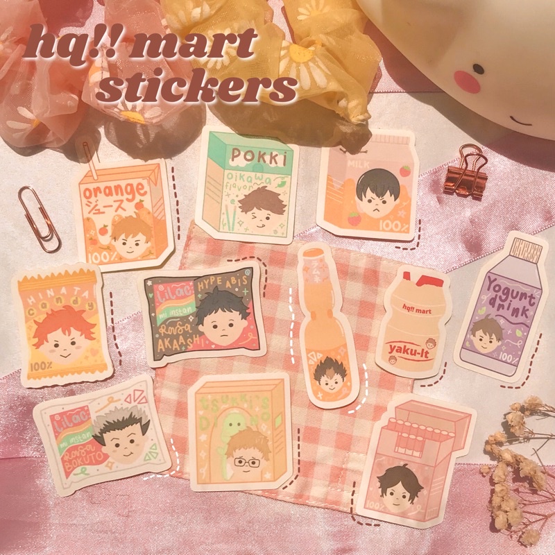 Jual hq!! mart stickers // breath of lilac | Shopee Indonesia
