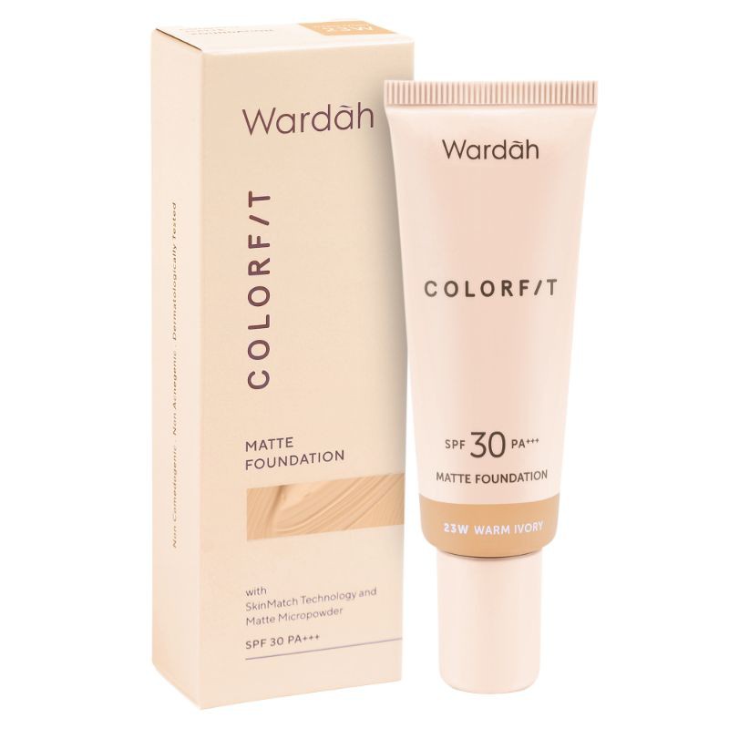 Jual Wardah Colorfit Matte Foundation | Shopee Indonesia