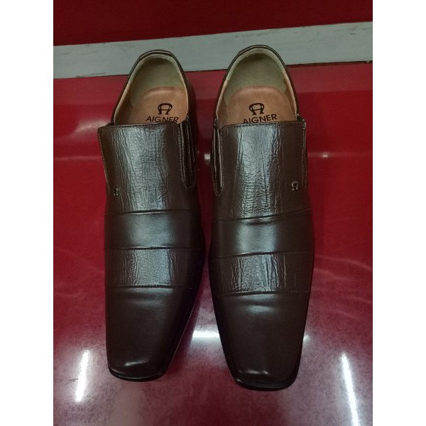 Jual Thamcitstyle sepatu kerja pria formal aigner kulit asli | Shopee ...
