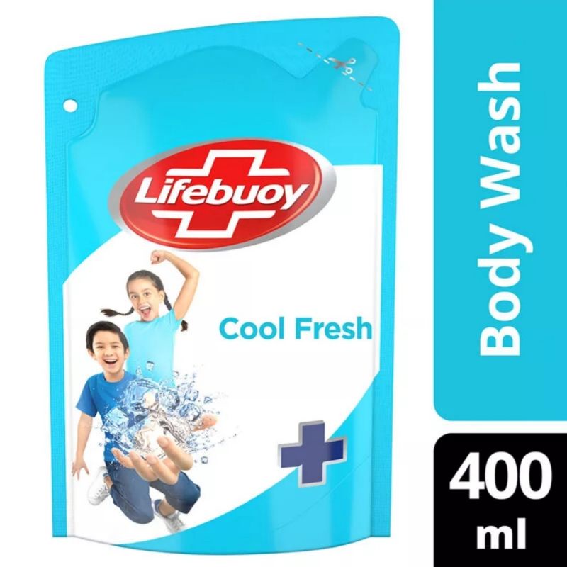 Jual Lifebouy bodywash cool fresh pouch 400ml | Shopee Indonesia