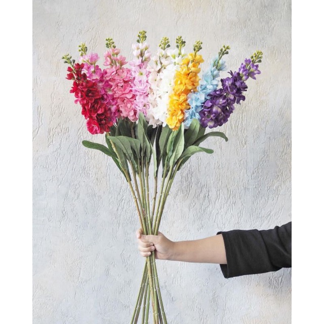 Jual Bunga SnapDragon Artificial 90 cm / 12 Tangkai Bunga Palsu/ Bunga ...