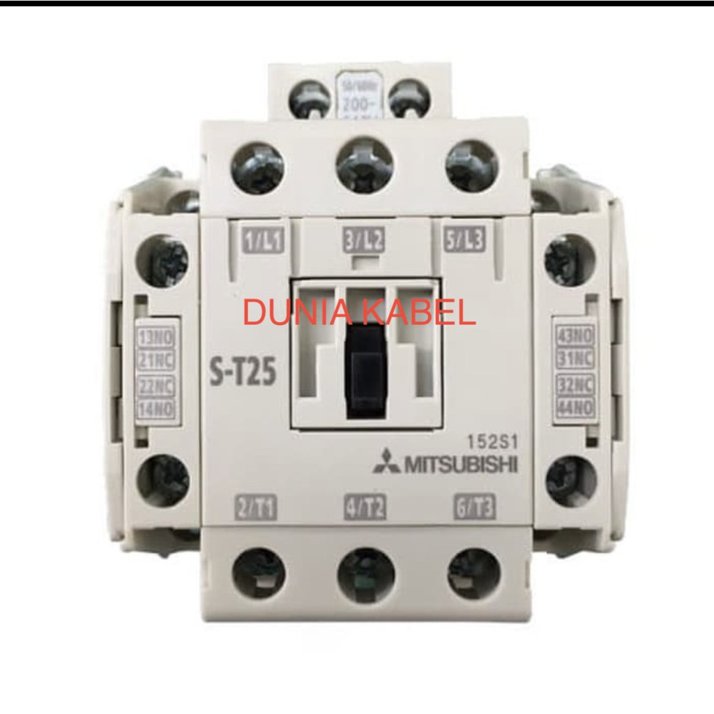 Jual Kontaktor/ Contactor Mitsubishi S-T25 ST-25 ST 25 ST25 / SN 25 ...
