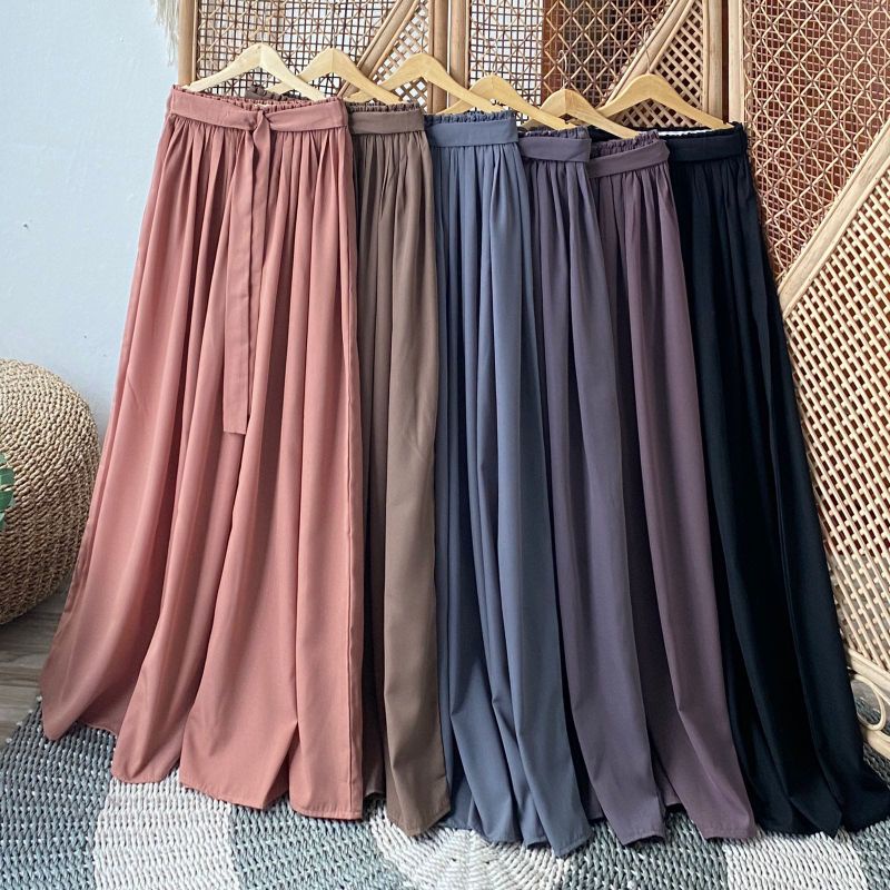 Jual RETTA SKIRT Panjang 100 cm || Rok Payung || Rok Lebar || Rok ...