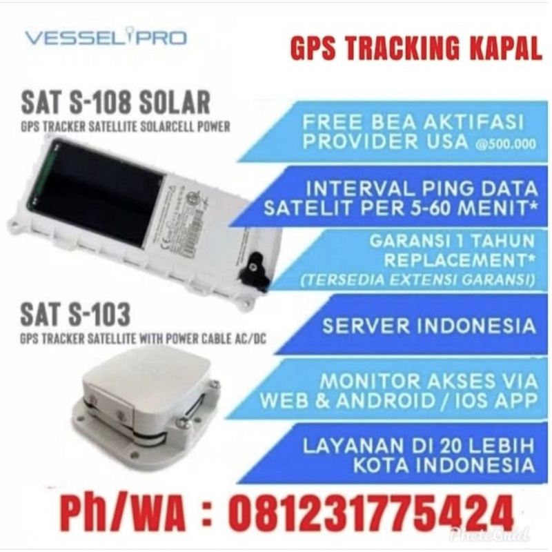 Jual GPS Vessel Tracker GPS tracker kapal Tracking kapal laut Indonesia ...