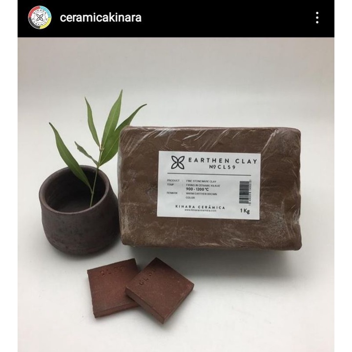 Jual CL59 EARTHEN CLAY CAKE (Terracotta Clay) | Shopee Indonesia