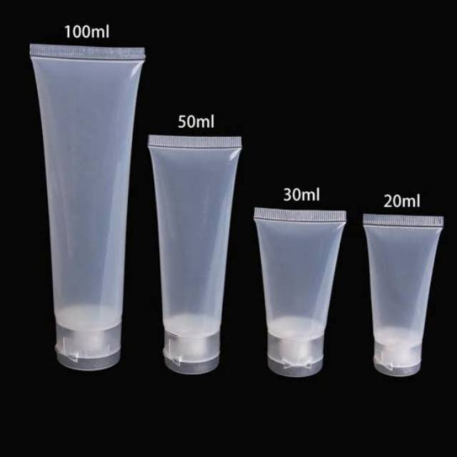 Jual Botol Tube 100ml 30ml 20ml 10ml / Wadah Sabun Handsantinizer Gel ...