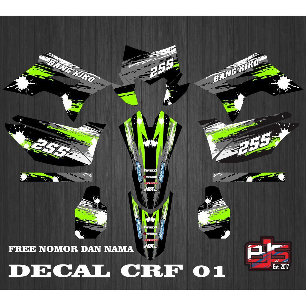 Jual Striping crf 150 cc - Stiker Decal CRF new 150 01 | Shopee Indonesia