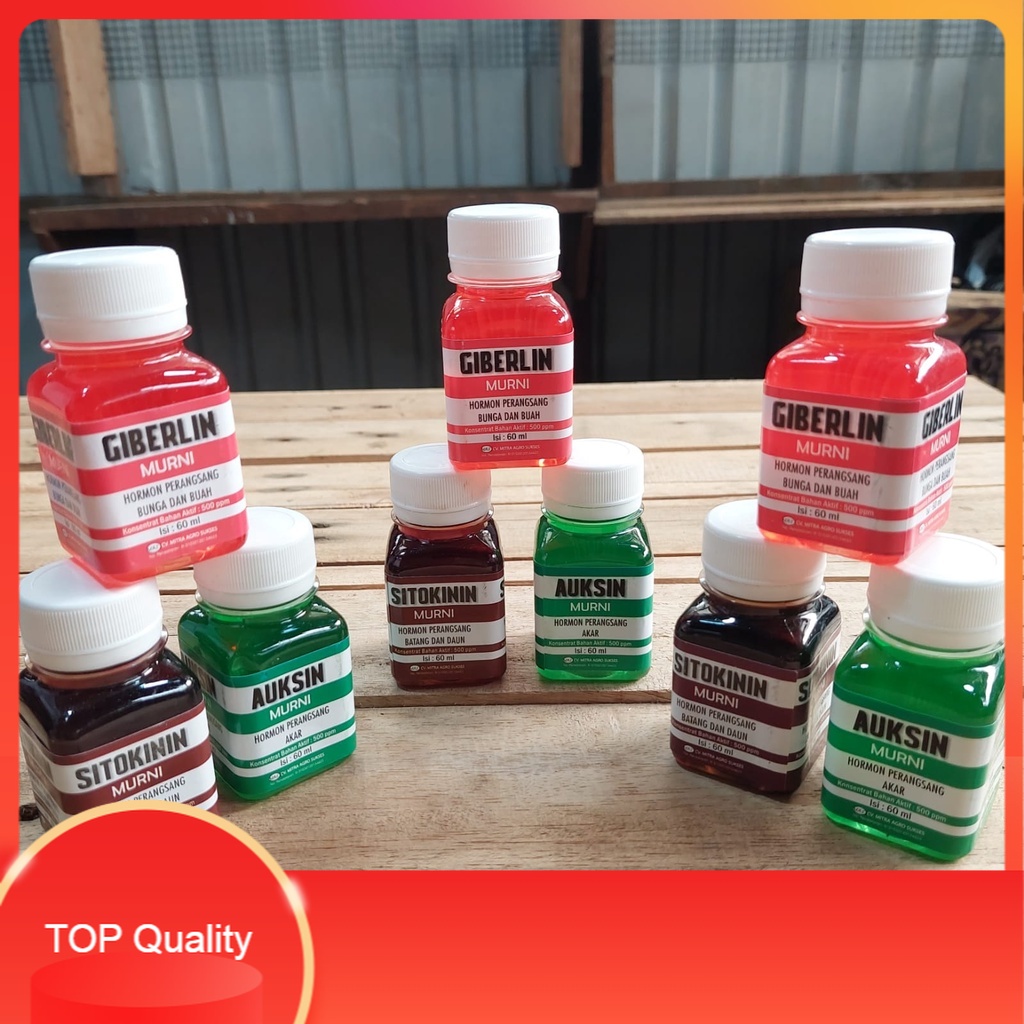 Jual Paket Lengkap Hormon zpt Pertumbuhan Tanaman Sitokinin Giberelin ...