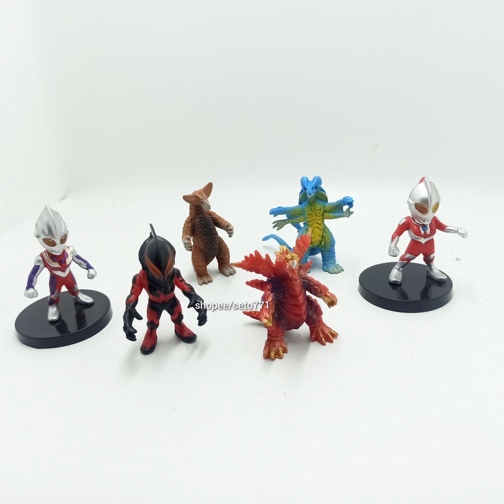 Jual Mainan Anak Mini Figure Action Monster Kecil Ultra Hero Satuan ...