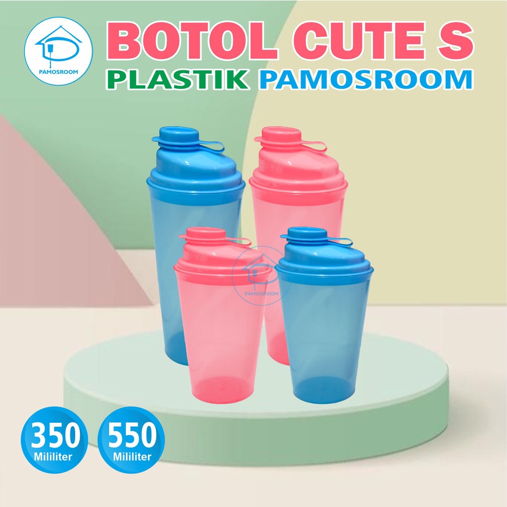 Jual Botol Minum Plastik Tumbler Minum Mini Wadah Air Minum Teh Jus ...