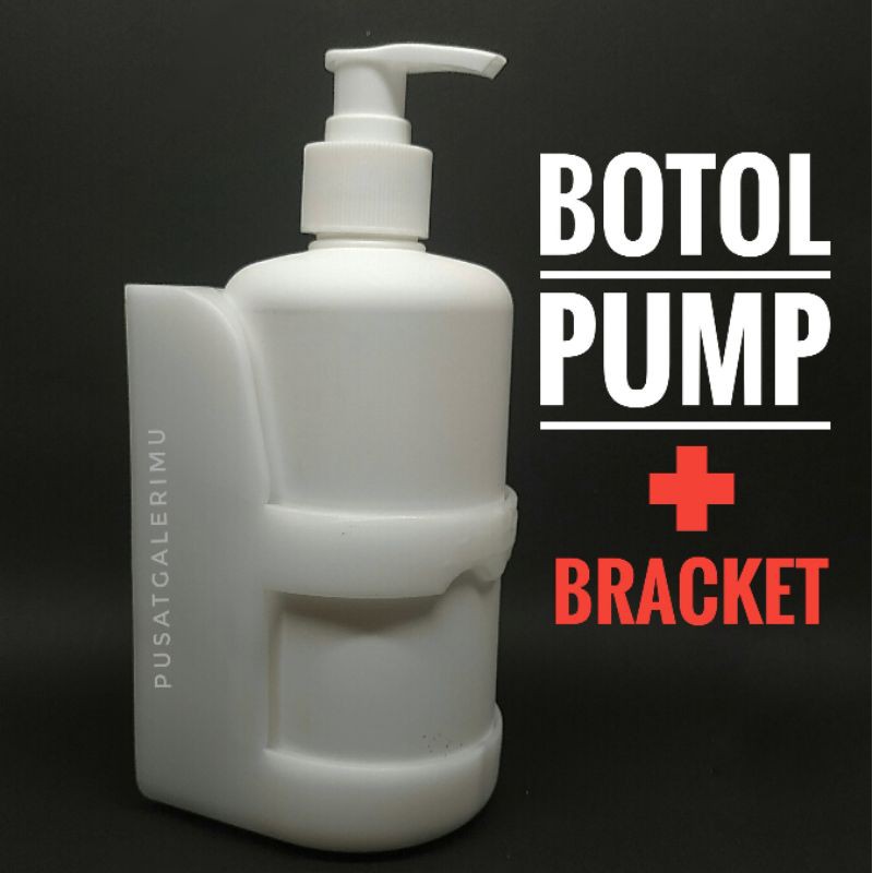 Jual Paket Bracket dan Botol Sanitizer Tempel Dinding Kokoh Tebal ...