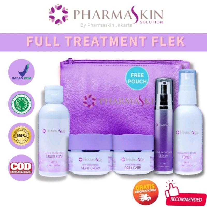 Jual Pharmaskin paket skincare full treatment flek series varian ...