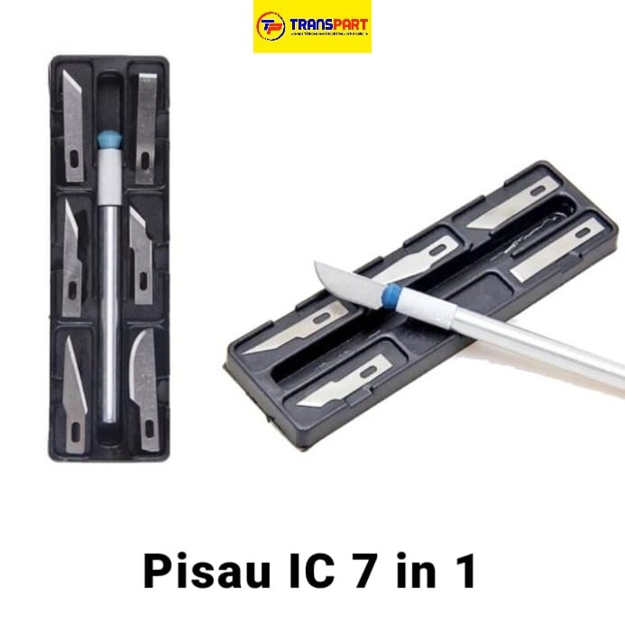 Jual Tool's Alat Service Repair Hp Pisau Ic 7 in 1 Hobby Knife Set ...