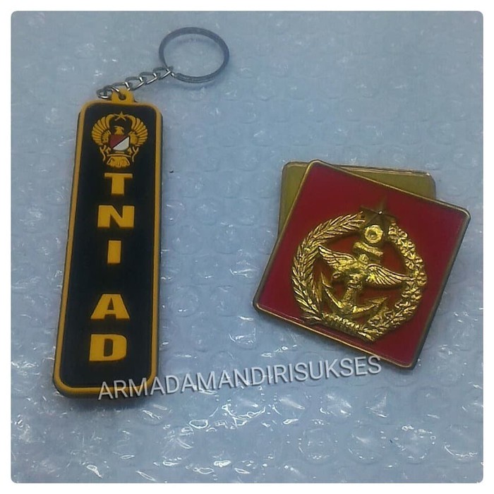 Jual ara52 Plat Motor Mabes TNI dan Gantungan Kunci Karet AD TNI ...