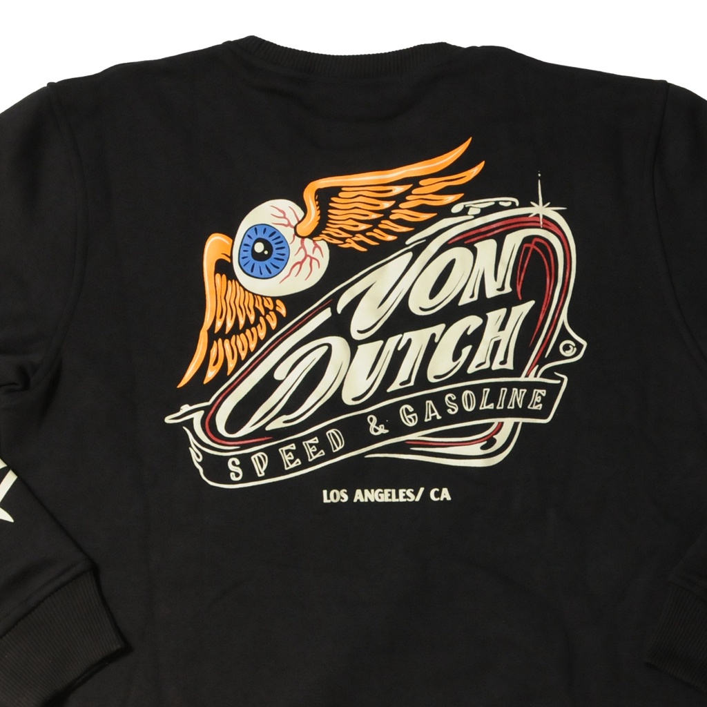 Jual Von Dutch Sweatshirt 0526 Black | Shopee Indonesia