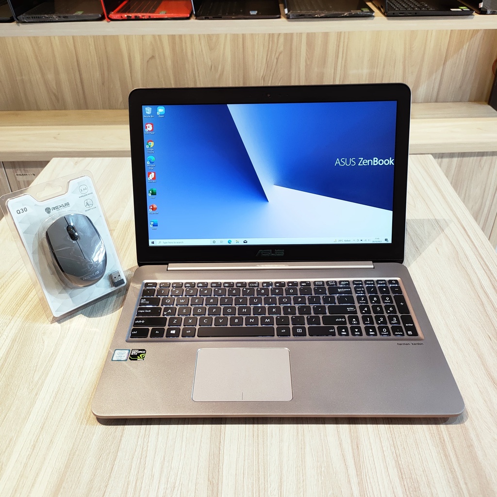 Jual ASUS ZenBook UX510UXK - Silver (i7 gen 7) Ram 8gb Ssd 500gb Dual ...
