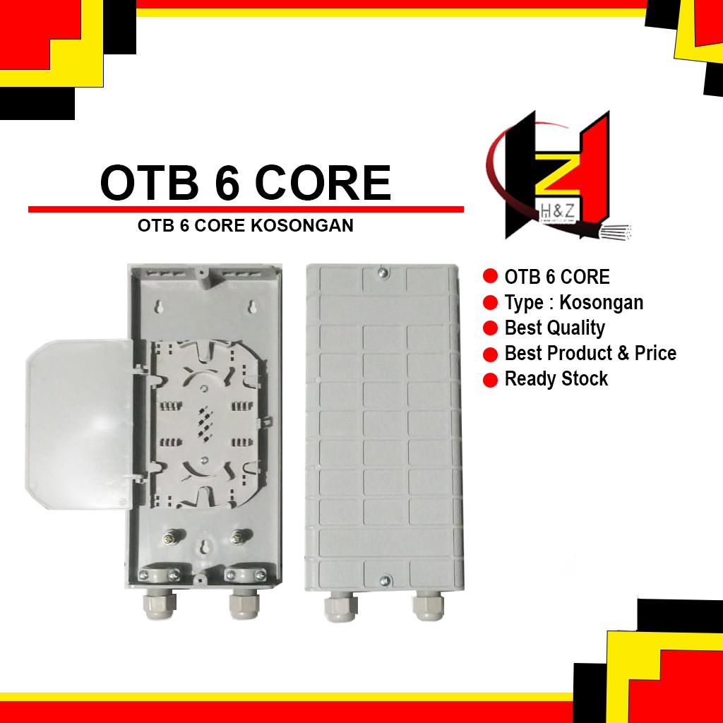 Jual Otb 6 Core Kosongan/Roset 6 Core/Roset FTTH 6 Core/Fiber Optik ...
