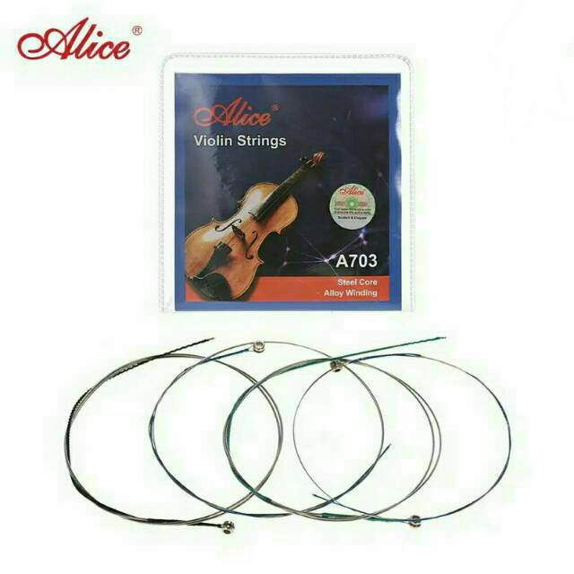 Jual PROMO senar Biola Violin Alice 703 Alice A703 Tujuh kosong tiga ...