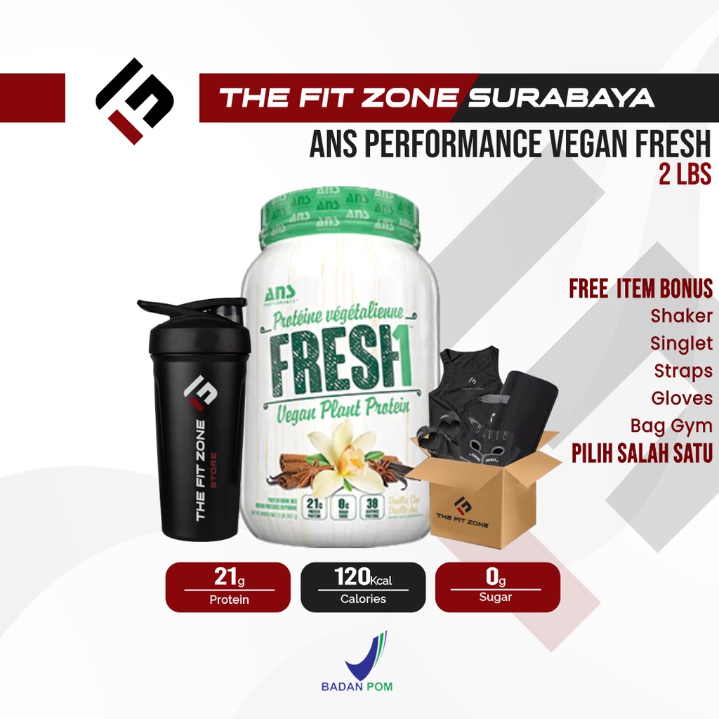 Jual ANS PERFORMANCE Vegan Fresh Plant Protein Based 2 Lbs ( 900 Gram ...