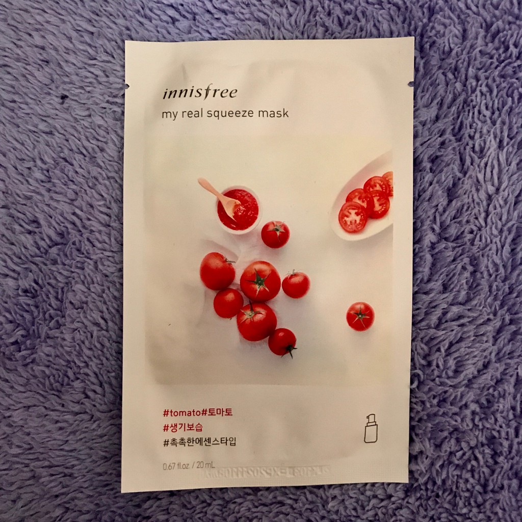 Jual Innisfree My Real Squeeze Mask / Masker Wajah / Sheet Mask | Shopee Indonesia