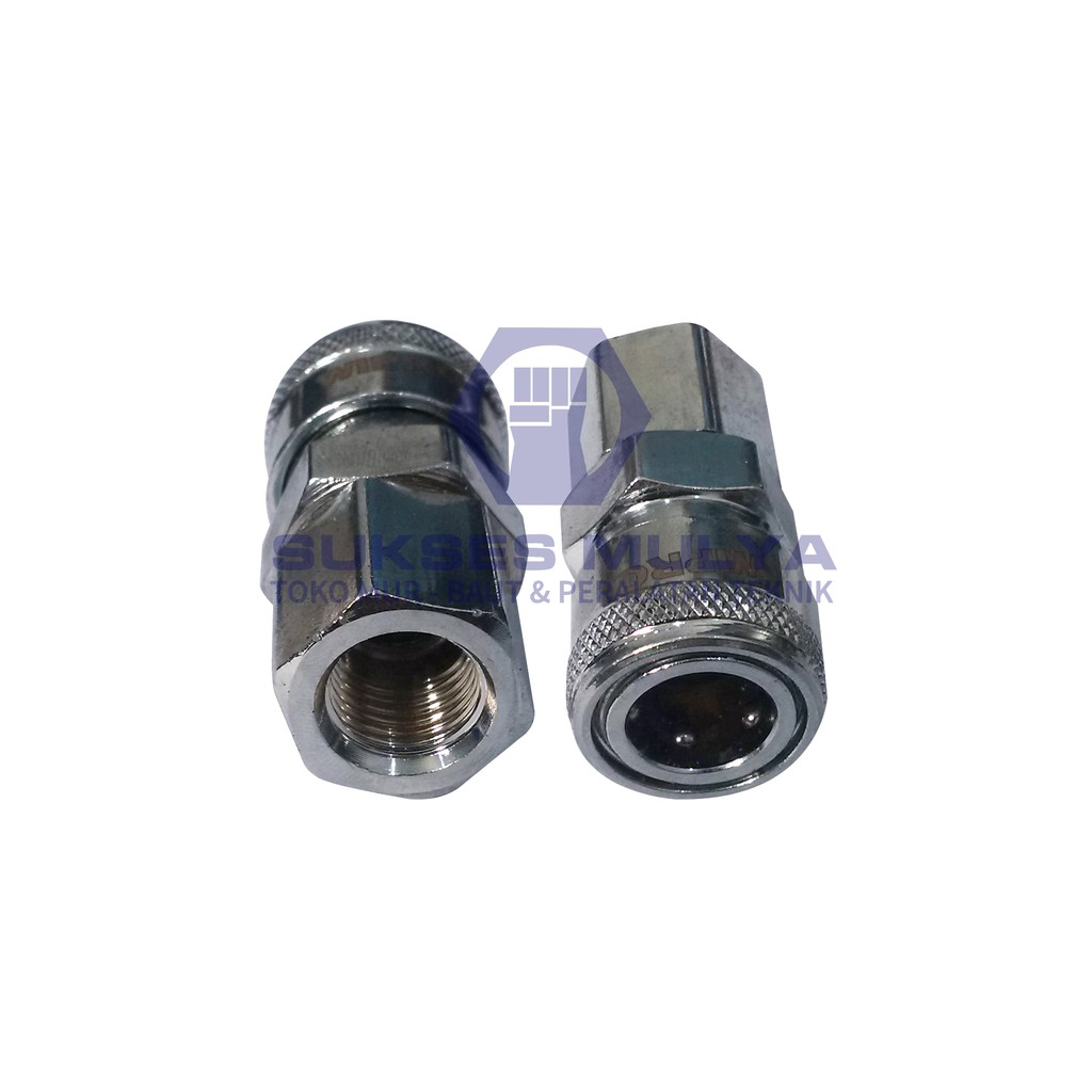 Jual Quick Coupler SF 20 / Air Coupler Kopler Konektor Kompressor Angin ...