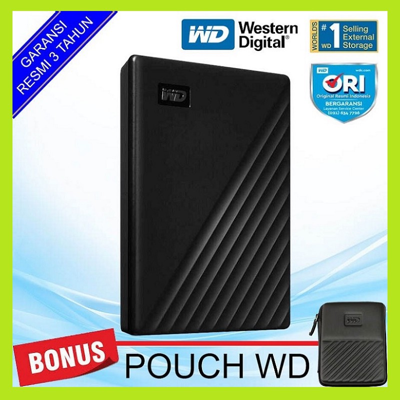 Jual [Dijamin Original - Bisa Grab/Gosend] Hardisk Eksternal WD My ...