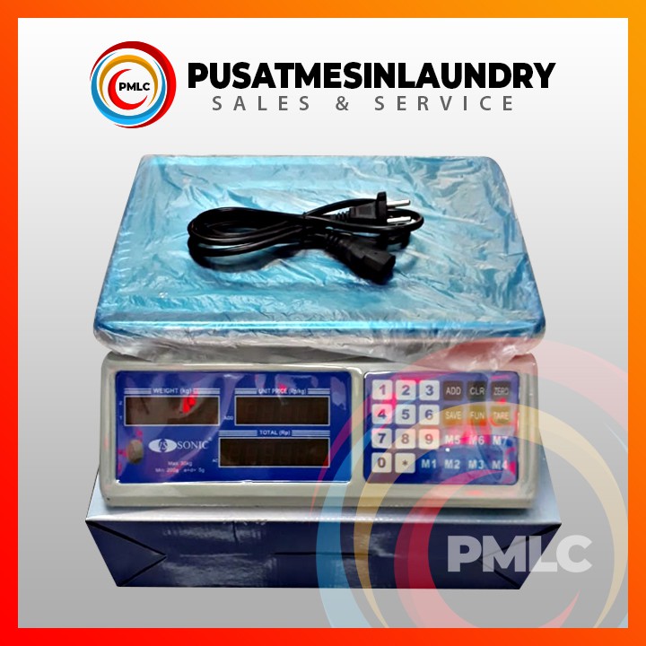 Jual Timbangan Duduk Digital 30 Kg untuk Laundry | Shopee Indonesia