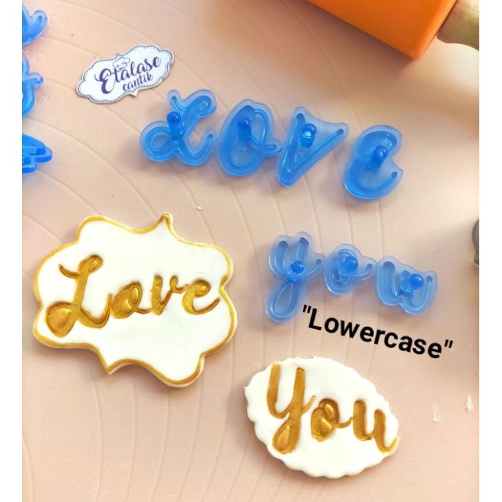 Jual Cetakan huruf / Stampel fondant huruf / stampel alfabet/ stampel ...