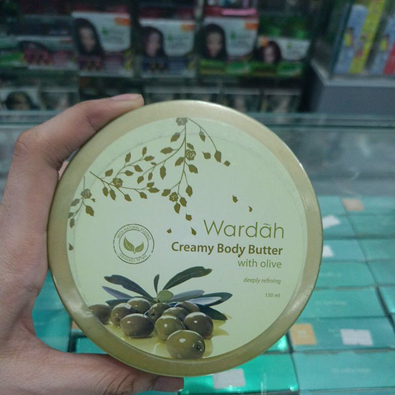 Jual Wardah creamy body butter with olive | Shopee Indonesia