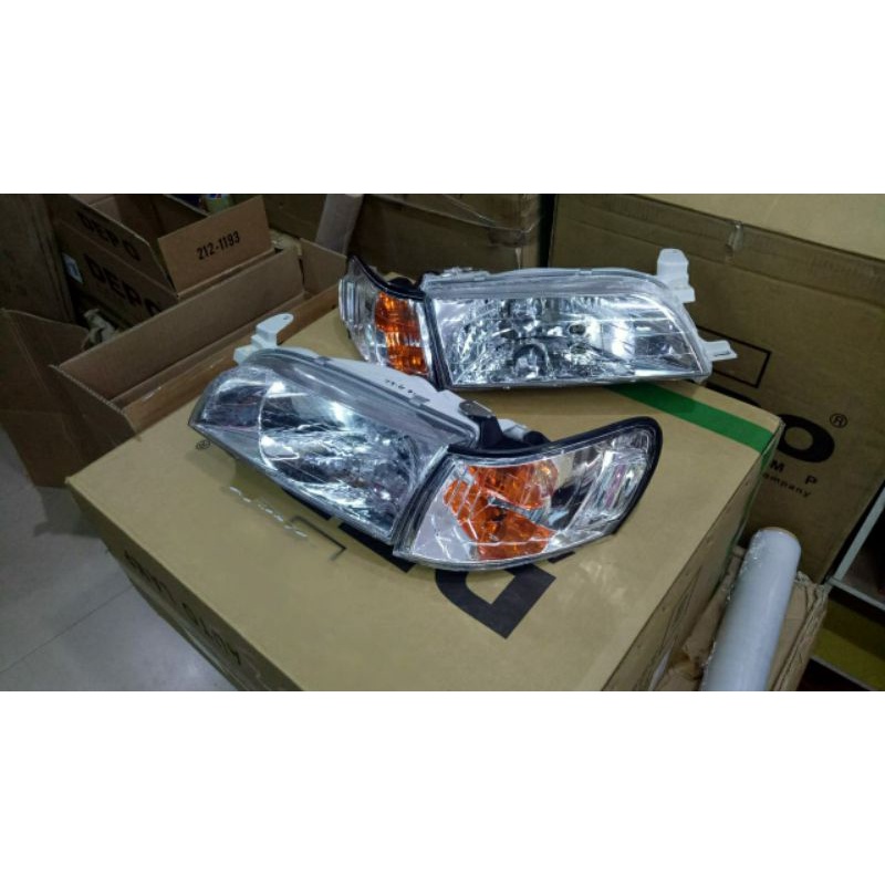 Jual headlamp Crystal Great Corolla DEPO | Shopee Indonesia