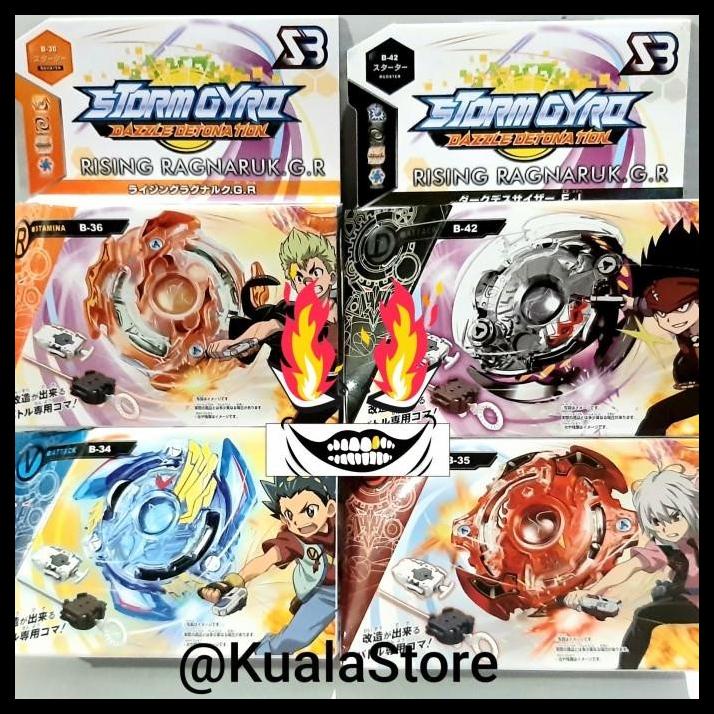 Jual NEW!! Gangsing Beyblade Tornado Burst StormGyro Besi - Bayblade ...