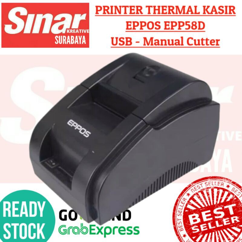 Jual PRINTER THERMAL KASIR MINI 58mm EPPOS EPP58D - USB (Desktop) | Shopee Indonesia
