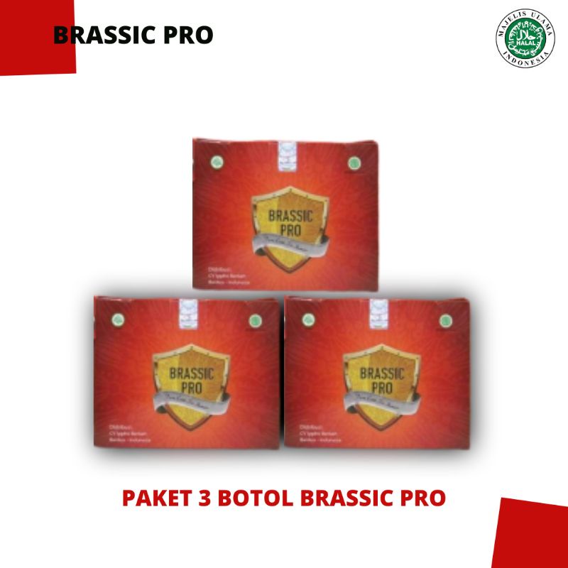 Jual Paket Hemat 3 Botol Brassic Pro 100% ORIGINAL | Nyeri tulang ...