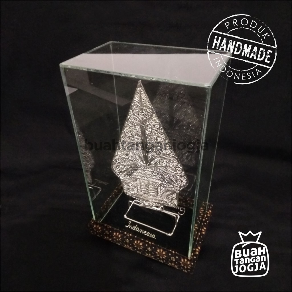 Jual Miniatur Gunungan Wayang Jawa Lapis Perak - Kerajinan Khas ...