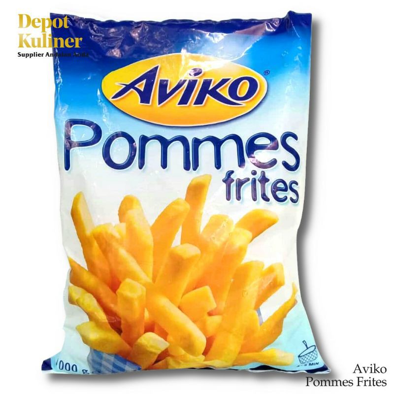 Jual Kentang Goreng Aviko Pomme Frites Shoestring Cut 1 Kg | Shopee ...