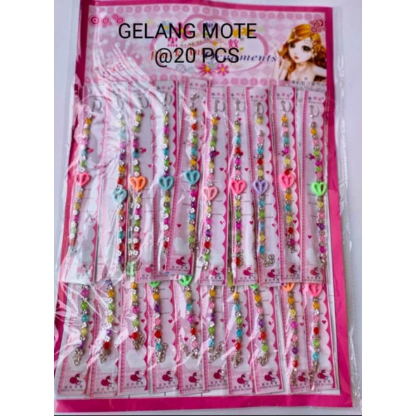 Jual 20pcs gelang monte lembaran grosir | Shopee Indonesia