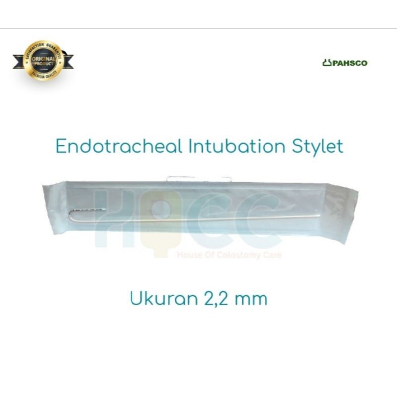 Jual Stylet Intubasi PAHSCO Bayi - Mandrin utk ETT | Shopee Indonesia