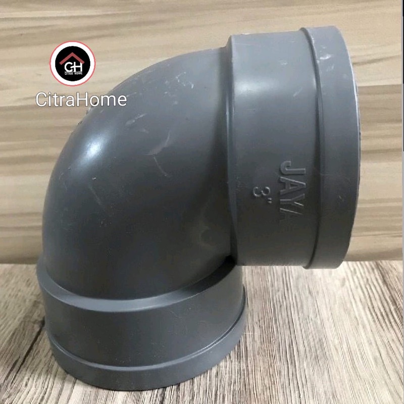 Jual Knee Elbow L PVC DV 3” Jaya | Shopee Indonesia