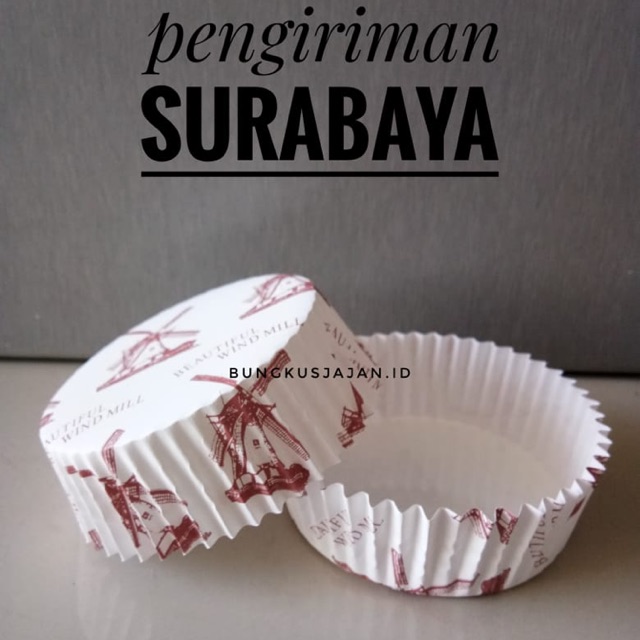 Jual Cup roti / kertas roti bulat laminasi model polkadot atau holand ...