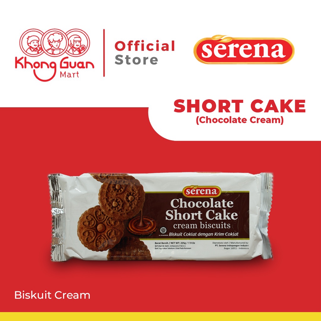 Jual Serena Chocolate Shortcake 225 gram | Shopee Indonesia