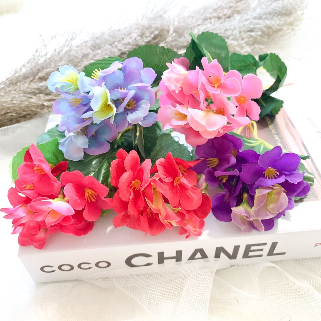 Jual Sakura Hortensia Topper Cake Flowers / Hiasan Kue / Dekorasi / Bunga Artificial | Shopee ...