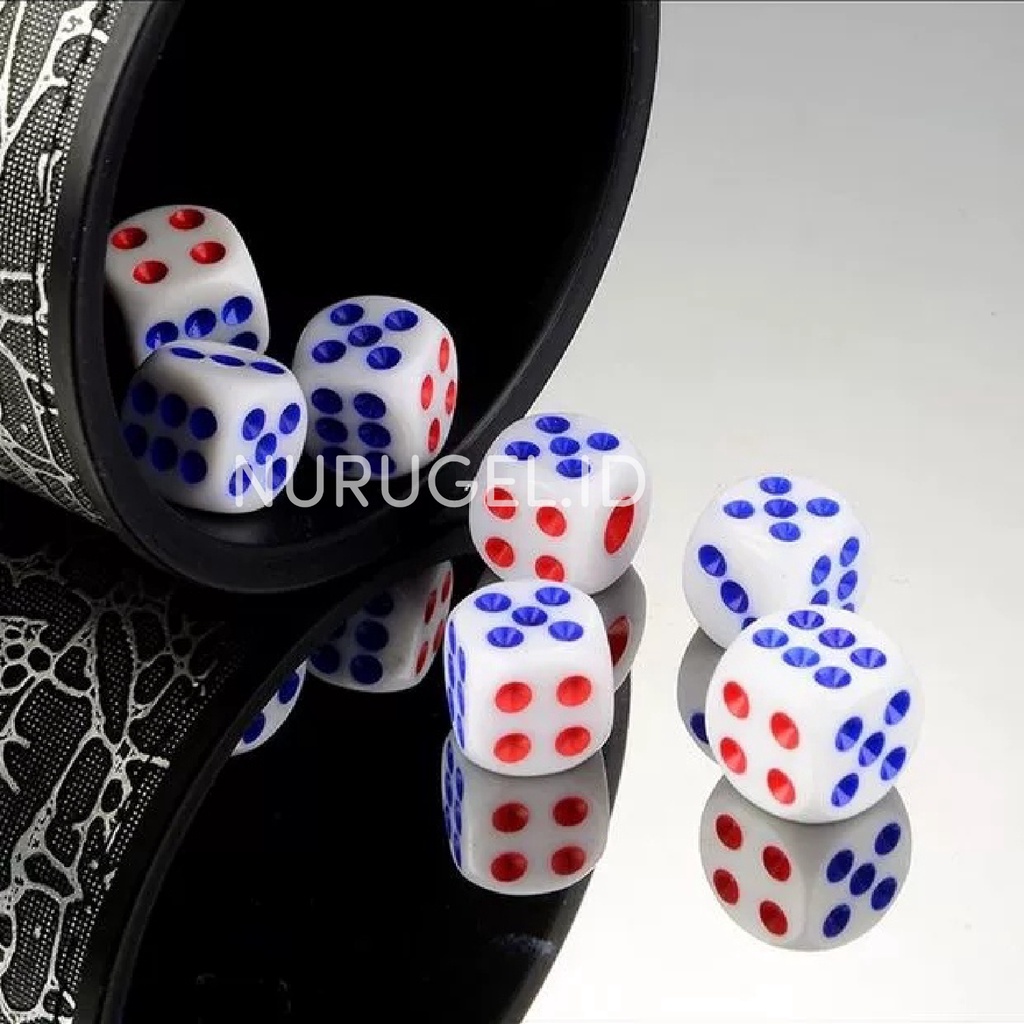 Jual Dadu Warna Colored Dice Die Acrylic 19mm x 19mm x 19mm | Shopee ...