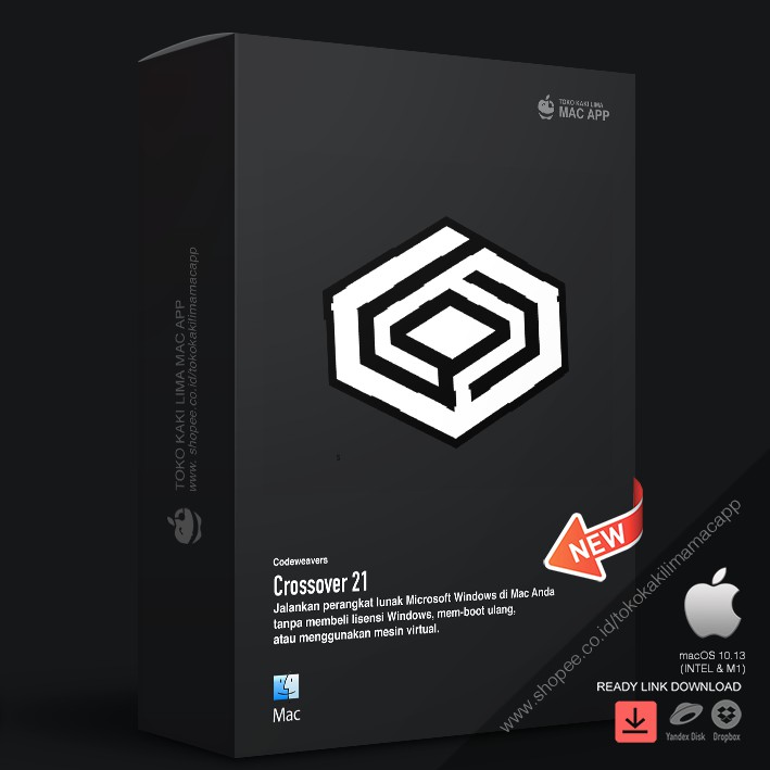 Jual CrossOver for Mac ( Run Windows Aplication on Mac ) | Shopee Indonesia