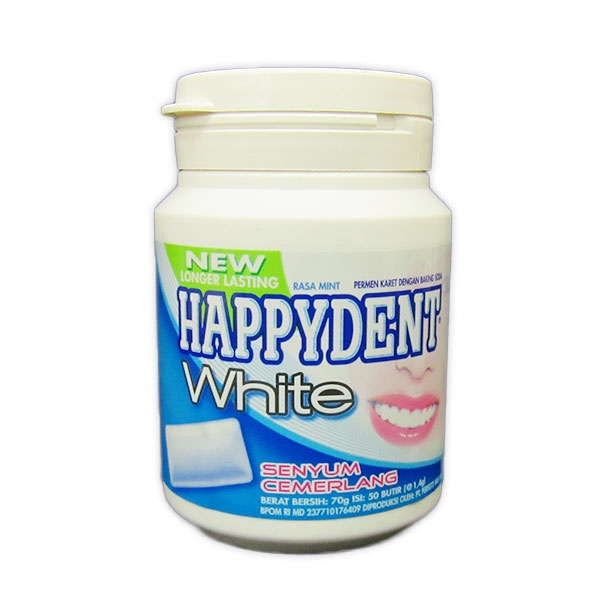 Jual HAPPYDENT WHITE BAKING SODA BOTOL 70 GR | Shopee Indonesia