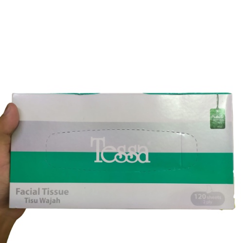 Jual Tessa Facial Tissue Wajah isi 120 lembar Sheets Tisu Muka Tesa ...