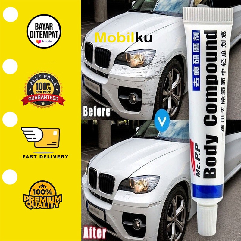 Jual [BISA COD] Body Compound Obat Penghilang Baret Lecet Halus Mobil ...