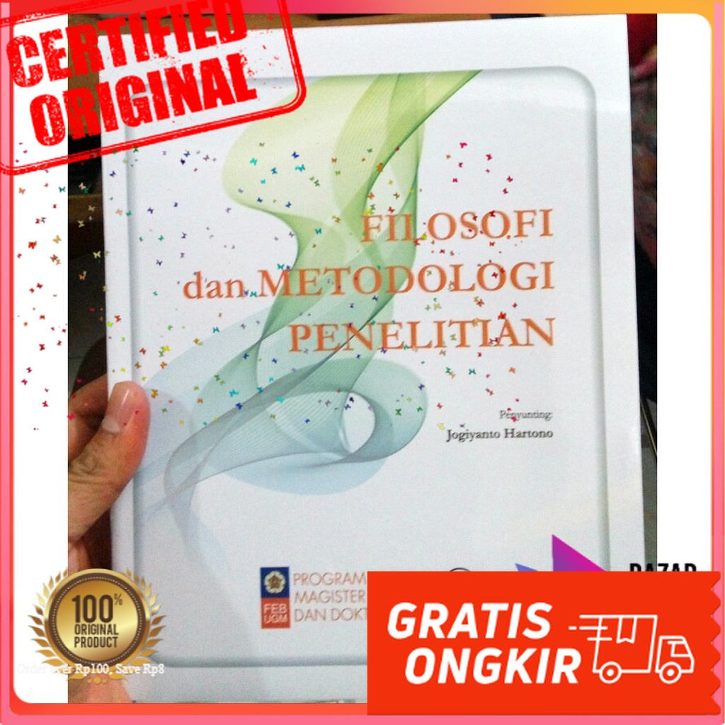 Jual BUKU Filosofi dan Metodologi Penelitian - JOGIYANTO / BPFE ...