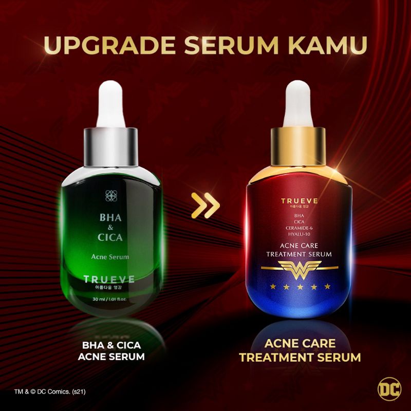 Jual TRUEVE WONDER WOMAN ACNE CARE TREATMENT SERUM 30 ML | Shopee Indonesia