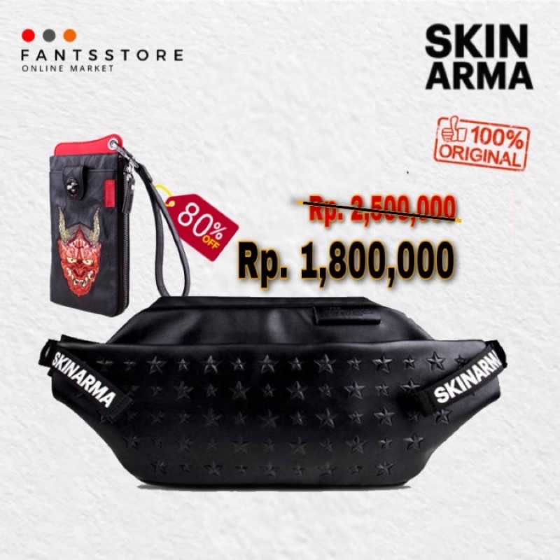 Jual Promo tas Skinarma Cross Slinger Kouki Bag + skinarma Irazume rocker / Promo murah Skinarma ...